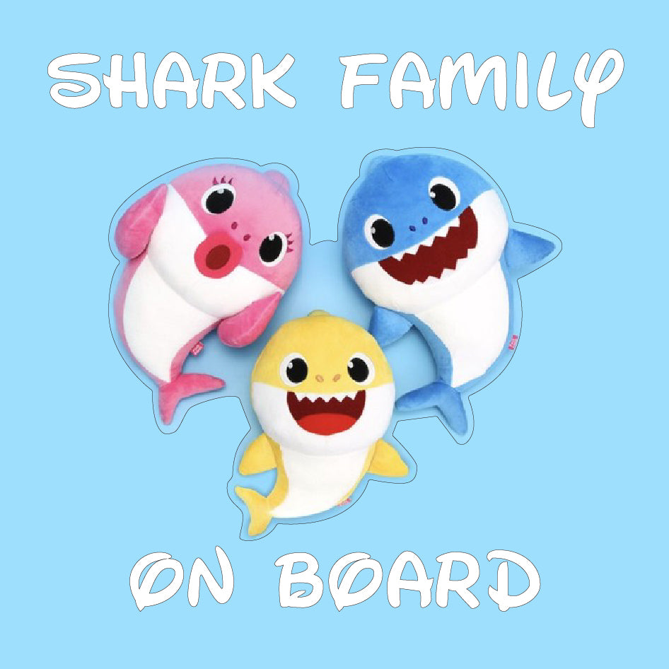 Shark Family On Board – PRINTDOTCOM
